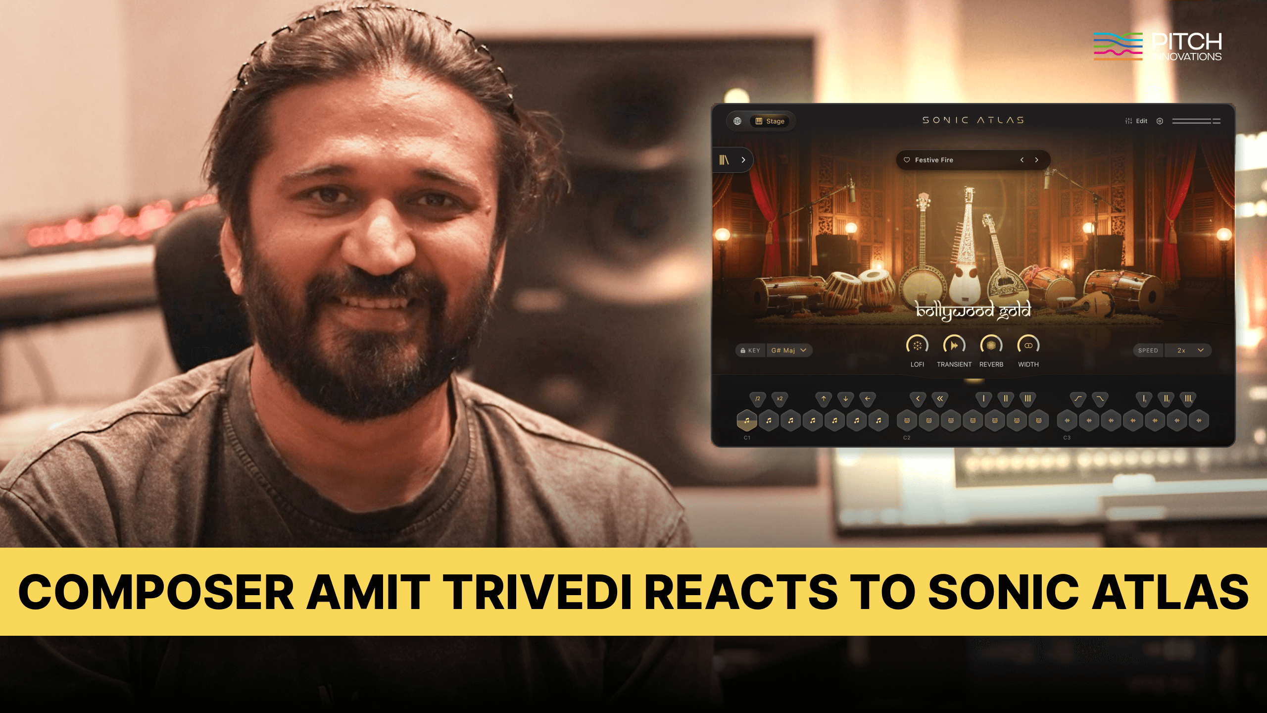 Amit Trivedi Reacts to Sonic Atlas | World Music VST - Pitch Innovations