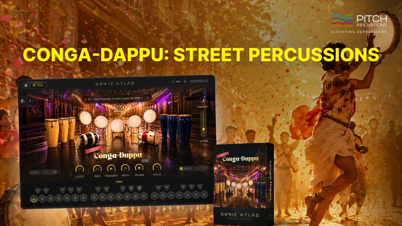 Indian Instruments VST – The Dappu Tapes Kit - Pitch Innovations